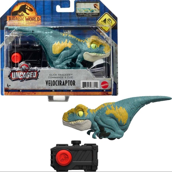 Mattel | Toys | New Jurassic World Dominion Uncaged Velociraptor Action ...